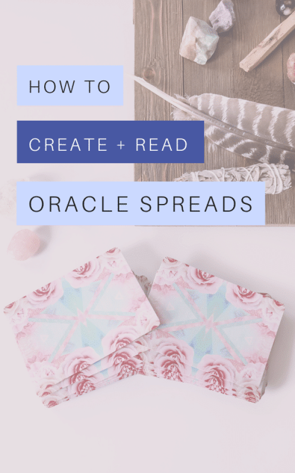 How to Read Oracle Cards + Create Spreads - Reiki Energy Healing ...